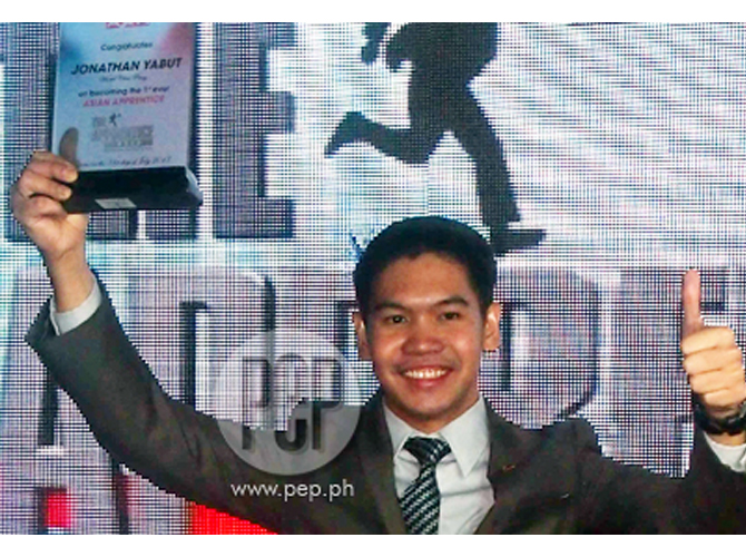 Jonathan Allen Yabut Wins The Apprentice Asia Jonathan Allen Yabut Wins The Apprentice Asia