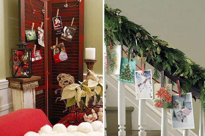 4 Ways to Turn Christmas Cards into Decor Pieces