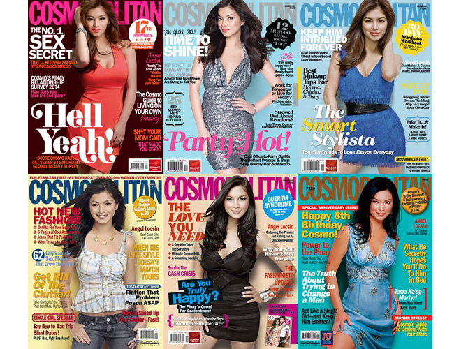 Vote For Your Favorite Angel Locsin Cosmo Cover