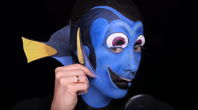 This 'Finding Dory' Makeup Transformation Is So Good, It’s Almost Scary