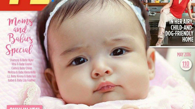 Baby Zia Is Now A Cover Girl!