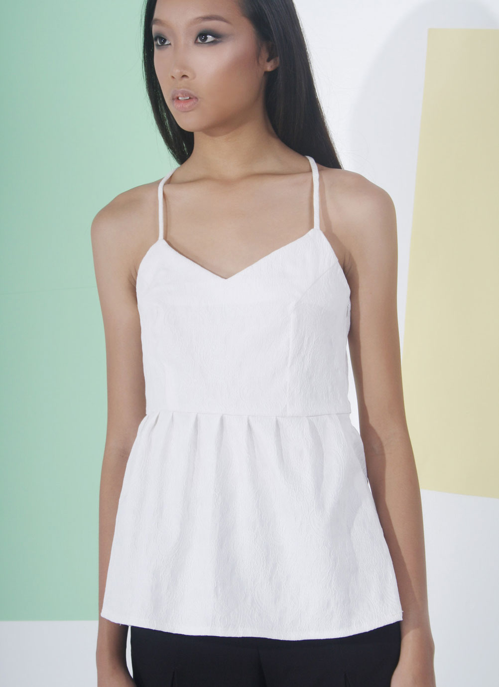 Barely There Tops To Wear With Your Denim Shorts