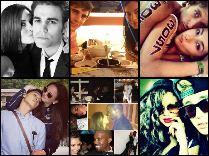 Cosmo Celebri-gram Roundup: Celebrity Couples!