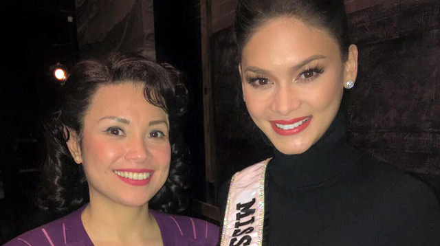 Pia Wurtzbach Meets Lea Salonga In New York City!