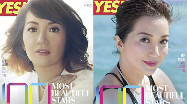 Kris Aquino Is YES! Magazine's Most Beautiful Star Of 2015