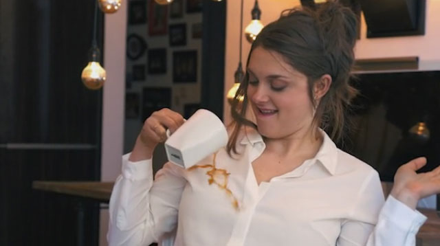 It's True! An Unstainable Shirt Actually Exists