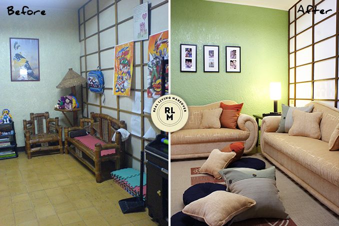 Eclectic Zen Style for the Living Area and Lanai for P40,000