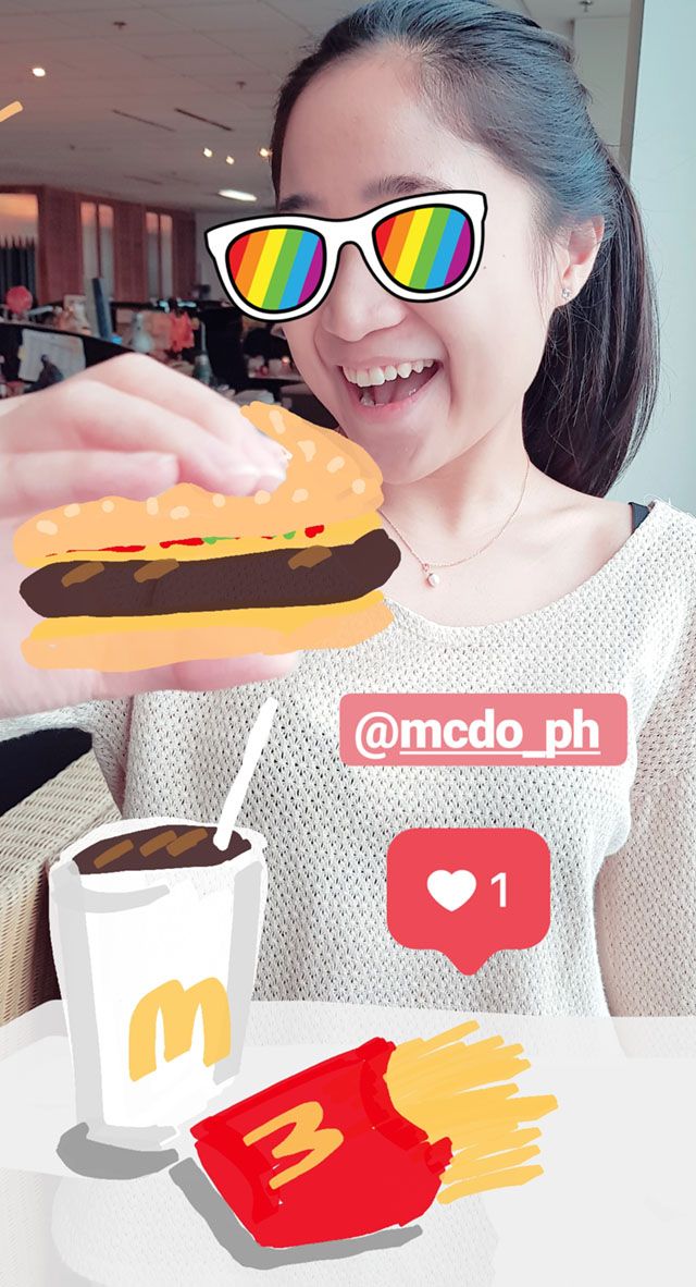 It's True, You Can Order Your McDo Favorites by Doodling Them on IG Stories