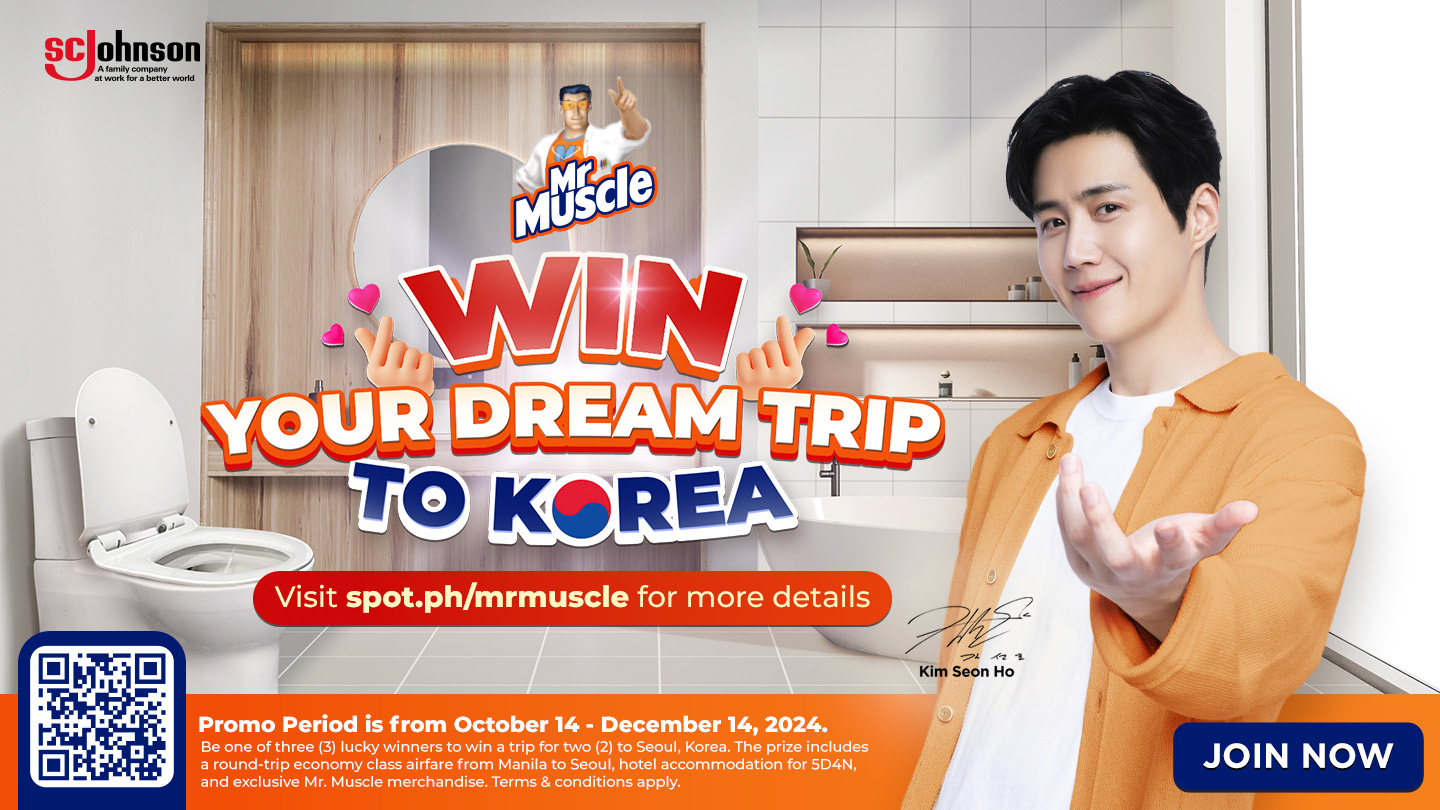 Mr. Muscle - Win a Dream Trip to Korea Promo