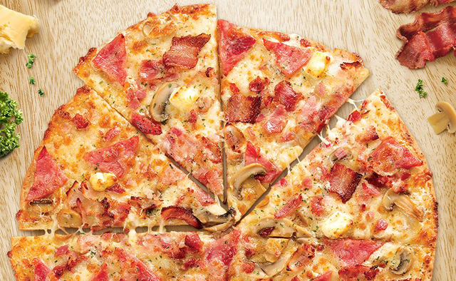 Greenwich launches a new baconized and cheesified pizza