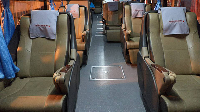 New buses to Naga come with massage seats