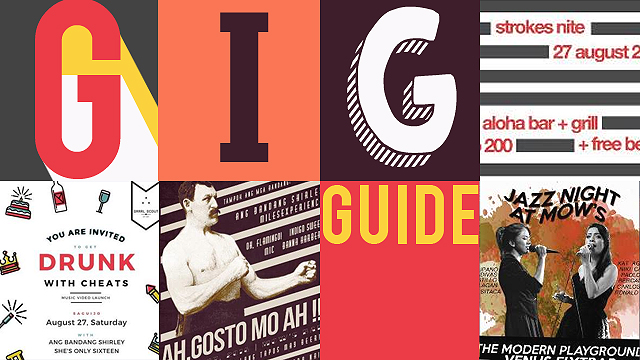 10 Live Music Events in Manila This Week: August 24 to 30