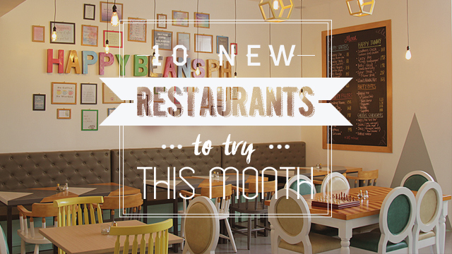 10 New Restaurants You Need to Try This October