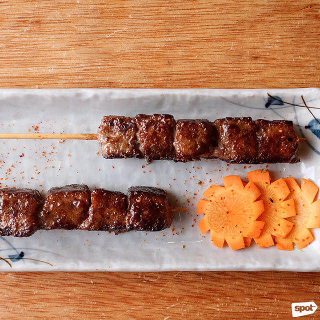 Kantori Yakitori has a new menu