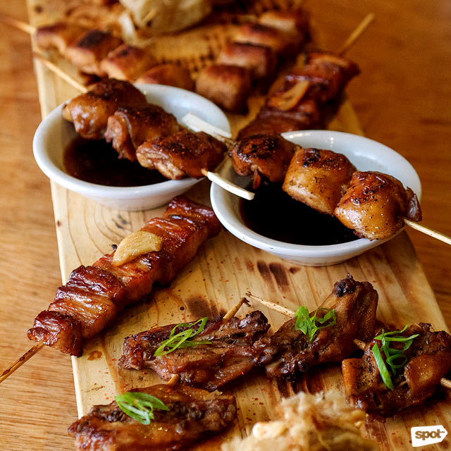 Kantori Yakitori has a new menu