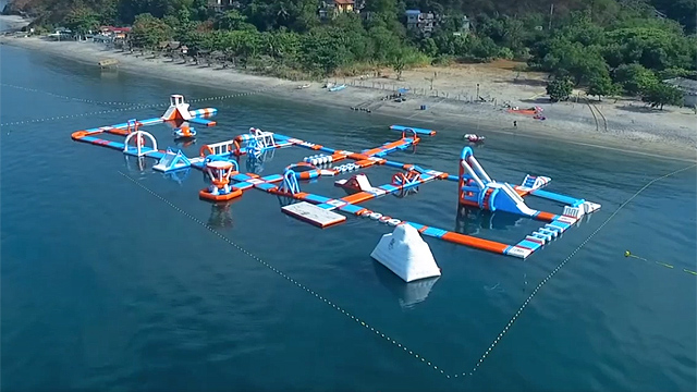 Watch the teaser of Inflatable Island in Subic Bay