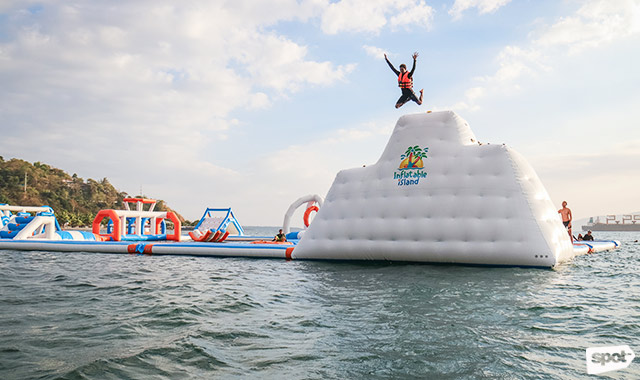 Inflatable Island in Subic Bay Is Now Open