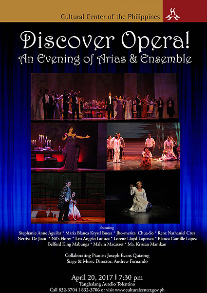 Theatrical Shows in Manila for April 2017