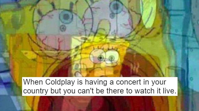 Funny and Relatable Tweets About Coldplay's Manila Concert