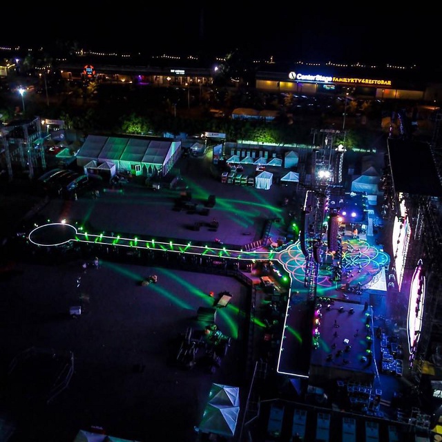 The Stage is Set for Coldplay Concert in Manila