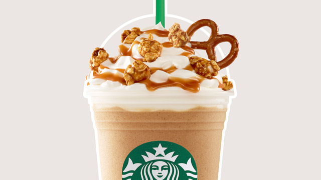 Starbucks New Pop'zel Coffee Frappuccino
