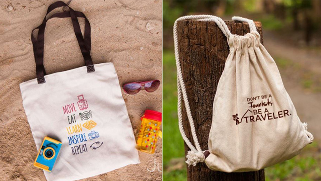 Canvas and Drawstring Bags from Just GO Travel Bags