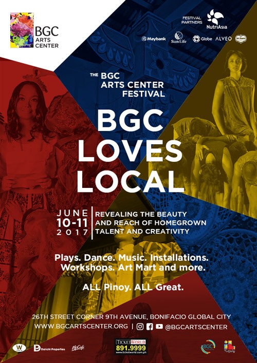 Schedule of Second BGC Arts Center Festival
