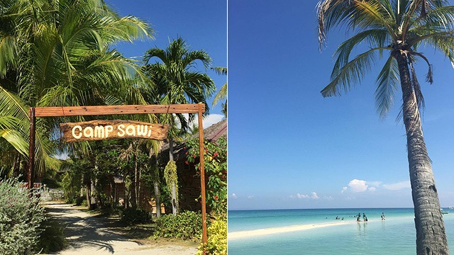 Video of Camp Sawi, Bantayan Island, Cebu