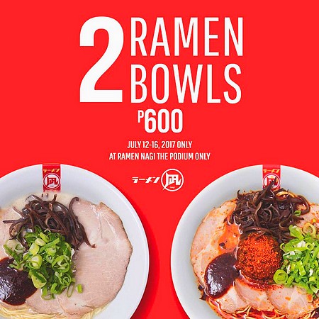 Food Discounts and Freebies from July 15 to 21