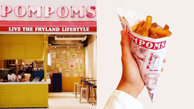 Pompoms Is a New French Fries Shop at Robinsons Place Manila