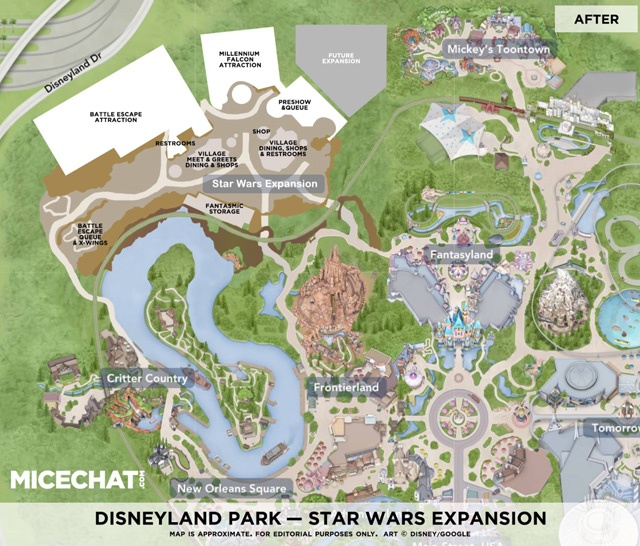 Disney Reveals First Video Footage of Star Wars Theme Park