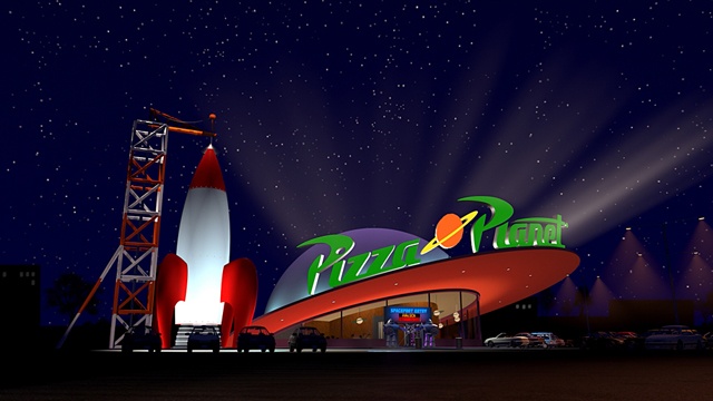 Disney Is Opening a Real-Life Pizza Planet In April