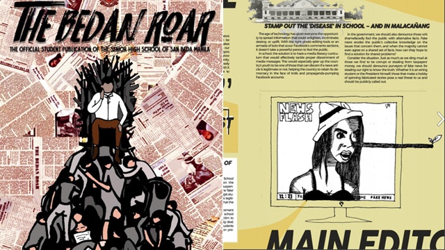 High School Publication of San Beda University Banned