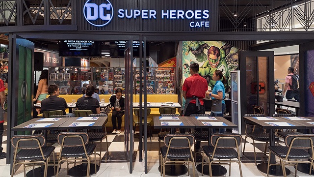 DC Superheroes Café Opens At SM Megamall