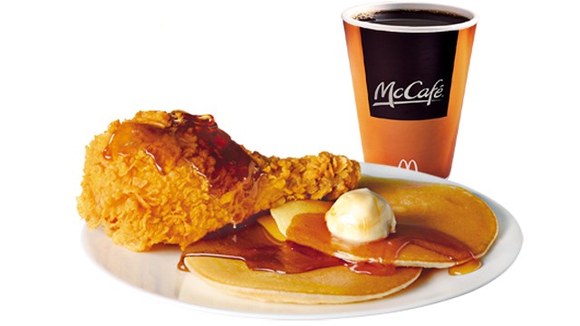 McDonald's Now Has Chicken-and-Pancakes for Breakfast