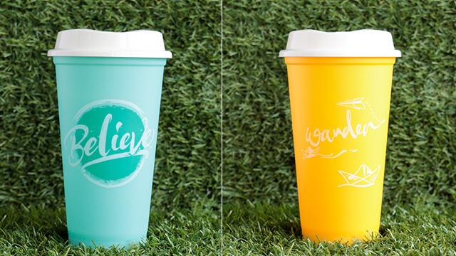 Starbucks Statement Cups Promo