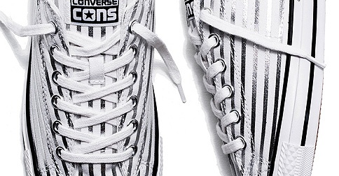 The classic Converse sneaker gets a striking metallic update