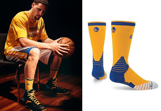 Basketball fans, get an exclusive look at the NBA's official team socks