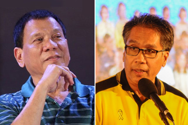 Mar Roxas concedes to Rodrigo Duterte