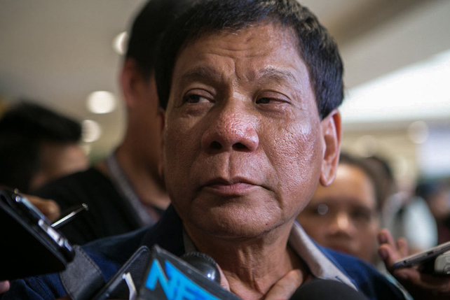 Rodrigo Duterte's press conference in Davao City