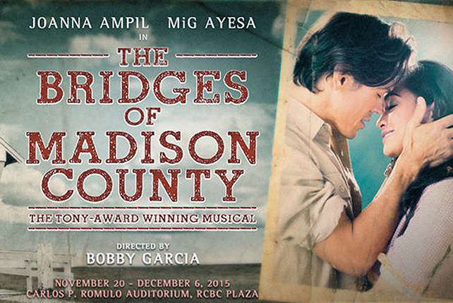 Catch the Tony Award-winning musical The Bridges of Madison County live ...