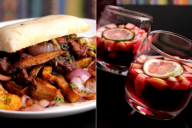 New on the Menu: Don Andres' Peruvian beef tenderloin sandwich ...