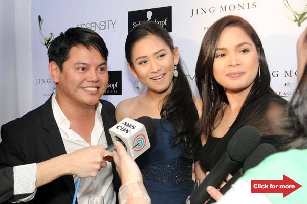 Stars, Supermodels and Socialites launch the Jing Monis Salon