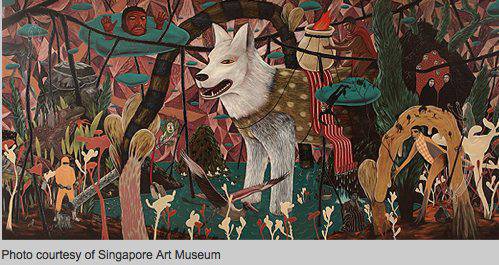 Pinoy visual artist Rodel Tapaya wins grand prize in Singapore tilt