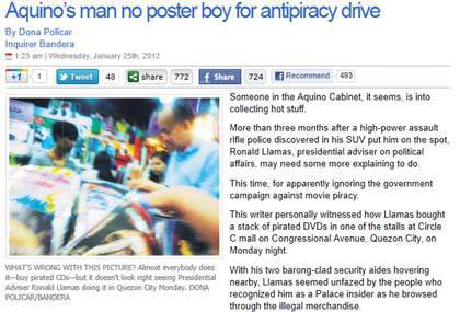 Presidential adviser Ronald Llamas spotted buying almost P2,000 worth ...