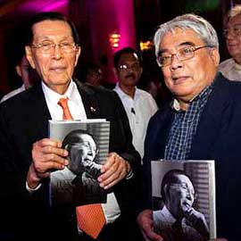 Manong Johnny and Friends: The Book Launch of Juan Ponce Enrile