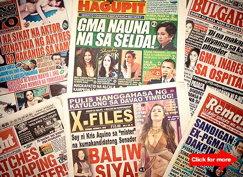 Tabloid Grab Bag: "Marijuana, deadly sa aso," "Kalbo, mas malakas ang ...