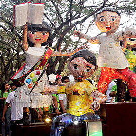 PHOTOS: The U.P. Lantern Parade 2012