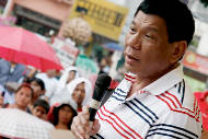 Davao City Mayor Rodrigo Duterte tells rice smugglers, "I will kill you"