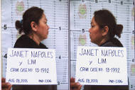Janet Napoles' mug shots released by PNP